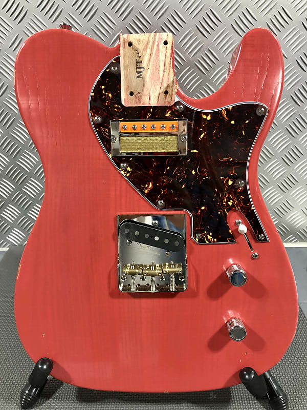 MJT VTT Tele - Nitro Relic Fiesta Red Relic'd/Aged Loaded | Reverb