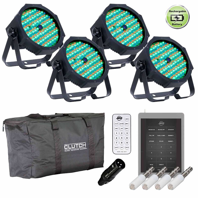 Eliminator Lighting MEGA GO PAR 64E Rechargeable Par Cans | Reverb