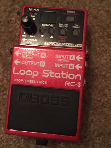 Boss Rc-3 Loop Station | Reverb