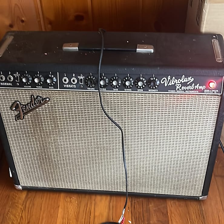 Fender 1960’s original Vibrolux Reverb-Amp blackface | Reverb