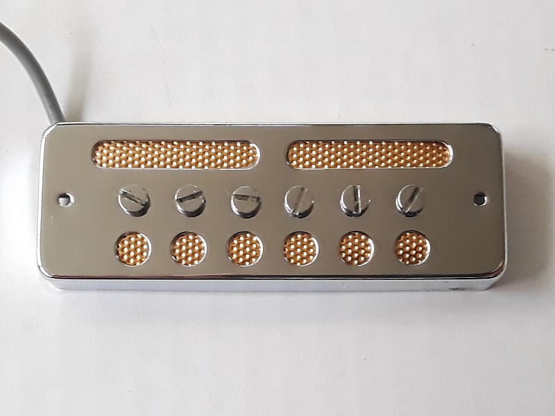 1960's Teisco Gold Foil Guitar Pickup 5.4k Ohms Ry Cooder | Reverb