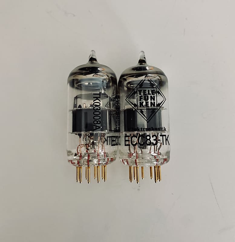 Telefunken Elektroakustik ECC83-TK (12AX7) Black Diamond | Reverb UK