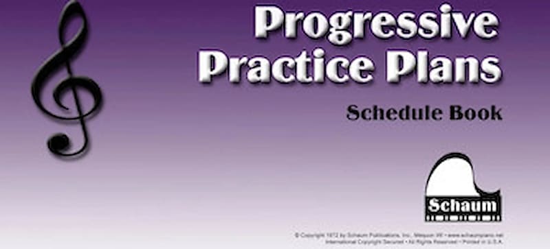 Progressive Practice Plans - Schedule Book | Reverb