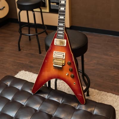 Vintage Ibanez RR550 1983 Flying V X Series Rocket Roll | Reverb