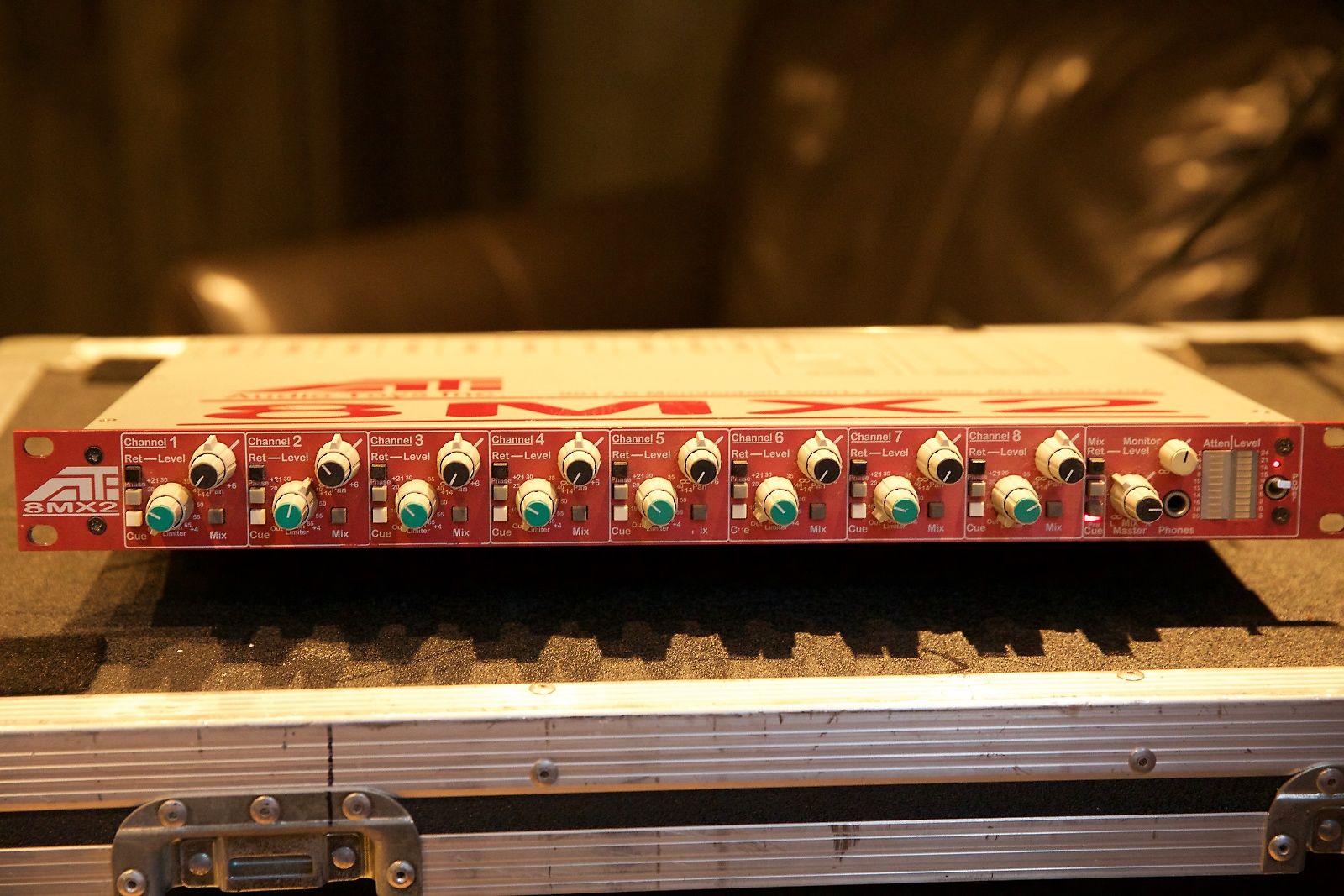 ATI 8MX2 8x2x8 Mic Pre Mixer | Reverb