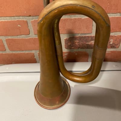 Late 1800s/Early 1900s Bugle-Unknown Model | Reverb
