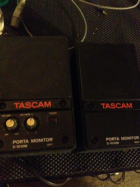 Tascam S-1010M Porta Monitor Black | Reverb