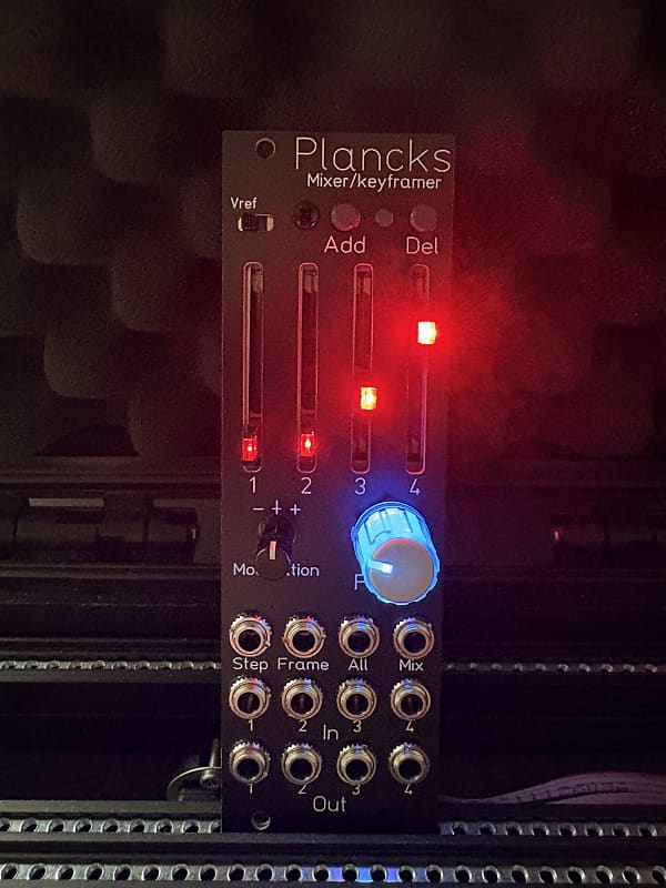 JakPlagg PlancksII Eurorack module Mutable Frames redesign | Reverb