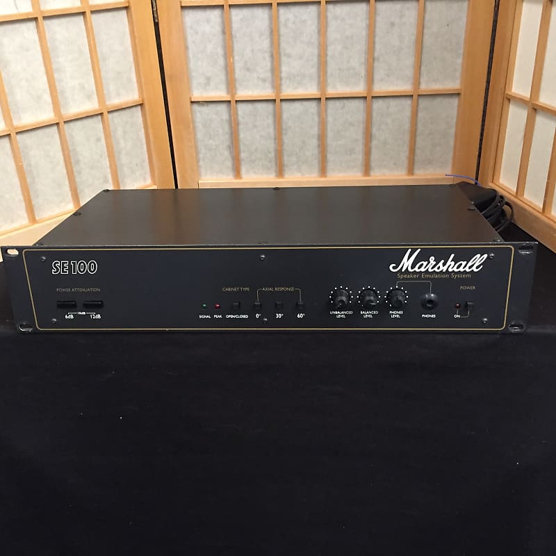 Marshall SE-100 Speaker Emulator Power Soak | Reverb
