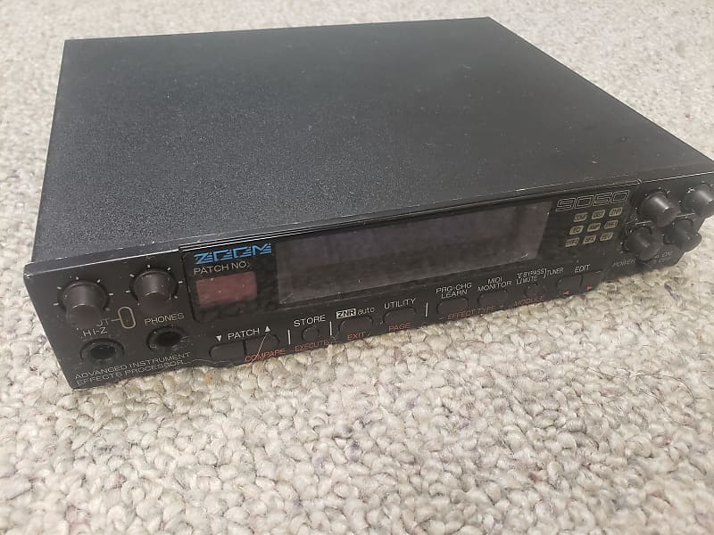 Vintage 90s Zoom 9050 Advanced Instrument Multi Effect | Reverb