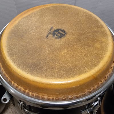 3 LP Fiberglass Congas - Quinto/Conga/Tumba - Black | Reverb