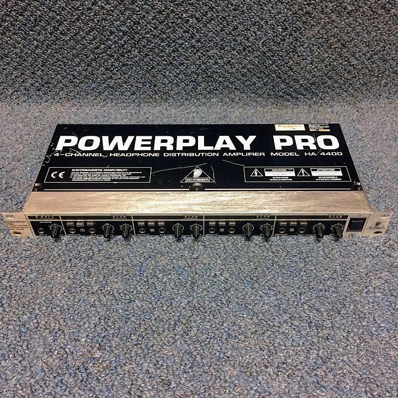 Behringer Powerplay Pro HA4400 4-Channel Headphone Amp | Reverb UK