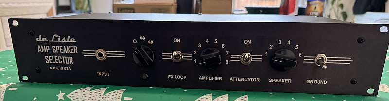 de Lisle Amp-Speaker Selector 8x6 Pro Amplifier Cabinet | Reverb