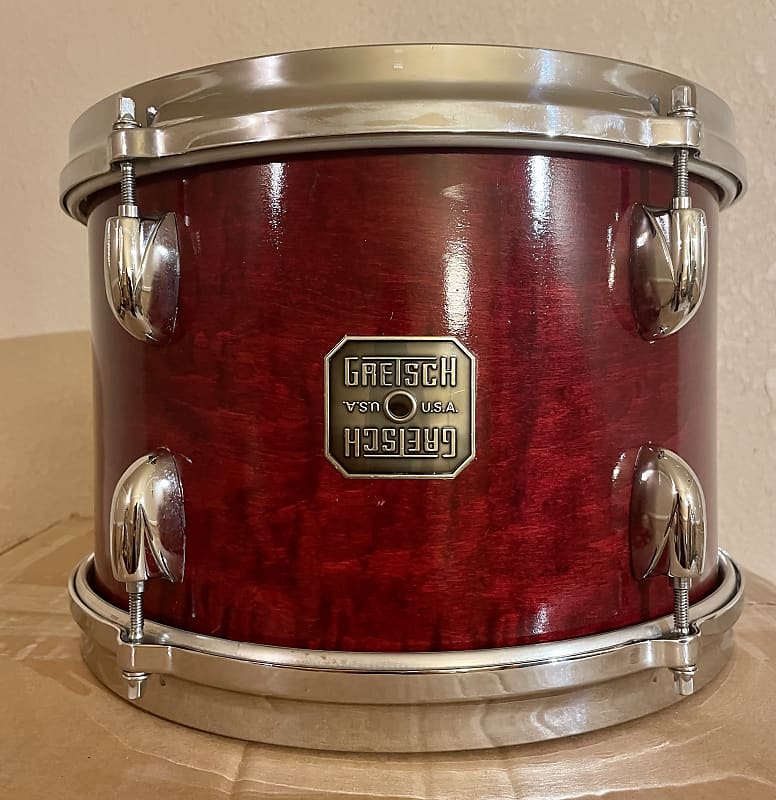 Gretsch Tom 8-12” USA Custom 1998-2005 Rosewood Quilted Maple | Reverb