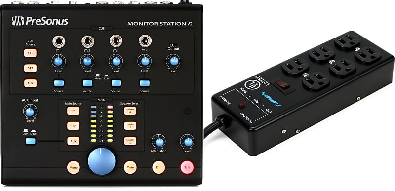 PreSonus Monitor Station V2 Desktop Monitor Controller Bundle | Reverb