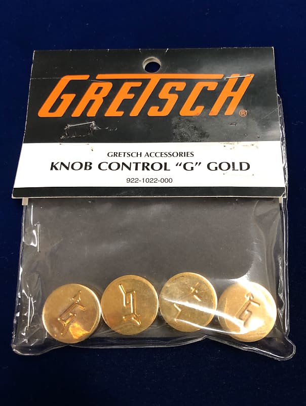 Gretsch Knob Control “G” Gold (Gold) | Reverb