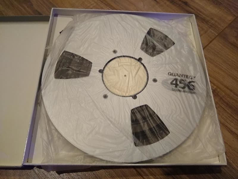 Quantegy Grand Master 456 1/4" reel to reel recording tape | Reverb