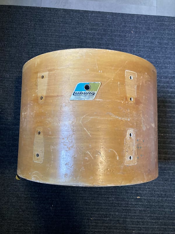 Ludwig tom 14"x10"(shell only) 3 ply with re-rings 70s - | Reverb