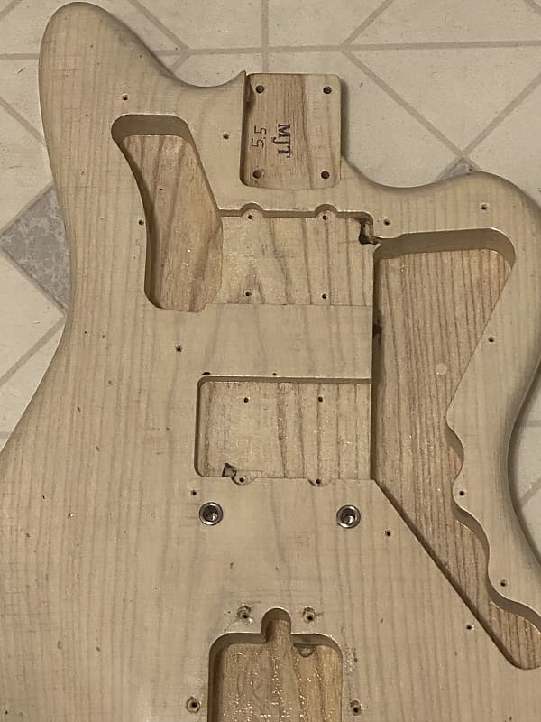 MJT Wildwood Jazzmaster 1 piece Ash Blonde | Reverb
