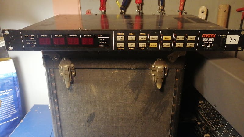 Fostex time code generator reader 4010 | Reverb