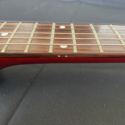 Left Handed Tokai Flying V Cherry Red Electric Guitar | Reverb UK