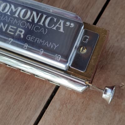 Hohner 10-hole Chromatic Harmonica, Chromonica 260/40/G, | Reverb