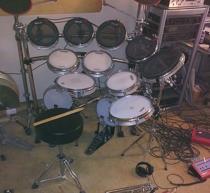 Nord Clavia DDrum 4 2000-2008 silver/red/black 19 | Reverb