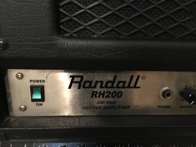 Randall Rh200 guitar amp head 200 watt. | Reverb