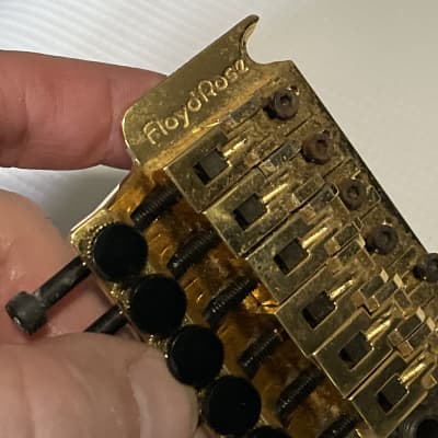 2000's Original Made in Germany Gold Floyd Rose Guitar | Reverb