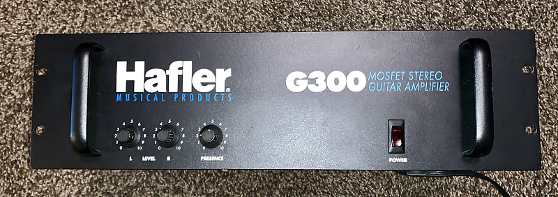 Hafler G300 mosfet stereo guitar power amp | Reverb