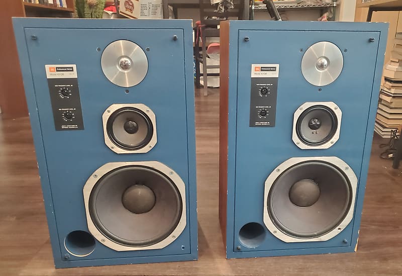 JBL 4313B Early 1980's - Walnut Wood | Reverb