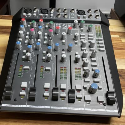 Solid State Logic SiX Superanalogue 6-Channel Desktop Mixer | Reverb