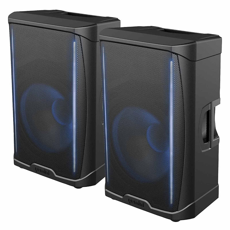Gemini GD-L215PRO 15" Bluetooth PA DJ Speaker with LED | Reverb