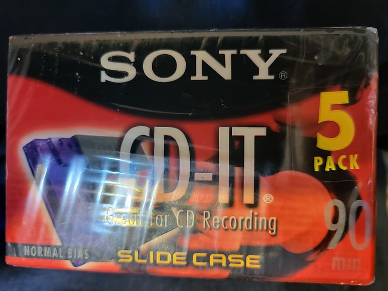 Sony Cd it 5 pack cassette 2000s? | Reverb