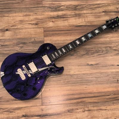 Dean USA Custom Shop Alex Lopez snake Thorobred 2024 - Purple | Reverb