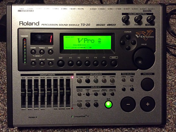Roland TD-20 Drum Module EXCELLENT | Reverb