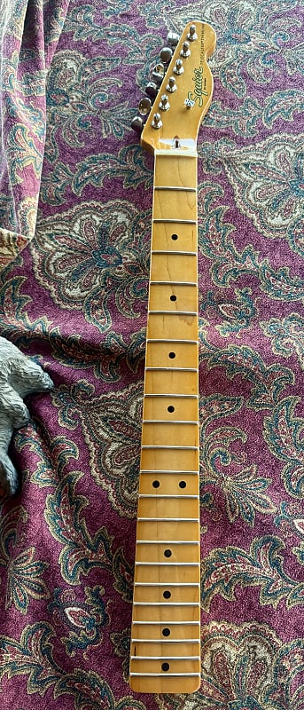 Squier “CV70’s” Thin line neck loaded - Vintage Tint | Reverb