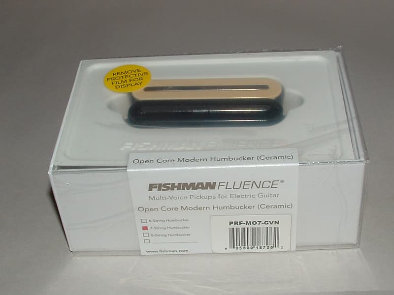 Fishman Fluence PRF-M07-CVN Open Core 7 String Modern | Reverb