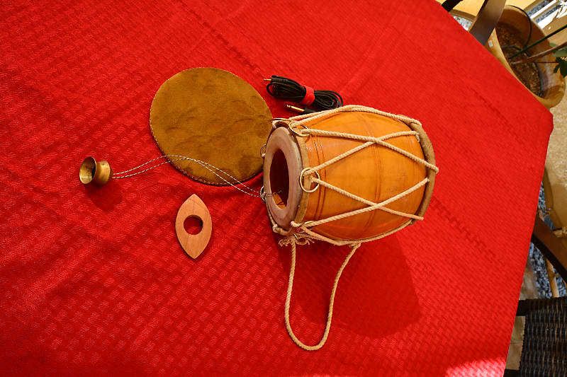 Banjira 7- Inch Khamak Drum / Cordophone 2 Strings, Shell: | Reverb