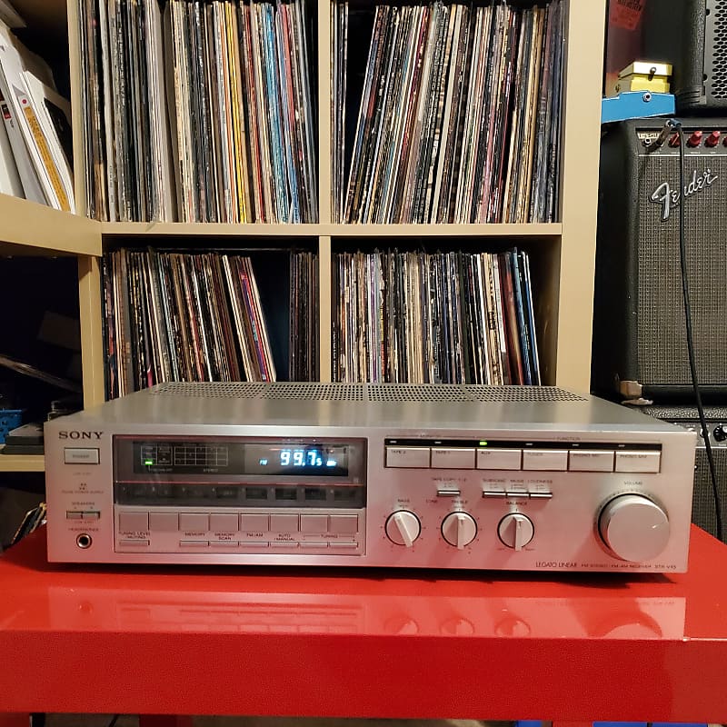 Sony STR-VX5 Stereo Receiver 1980s *READ* Silverface + 2 | Reverb