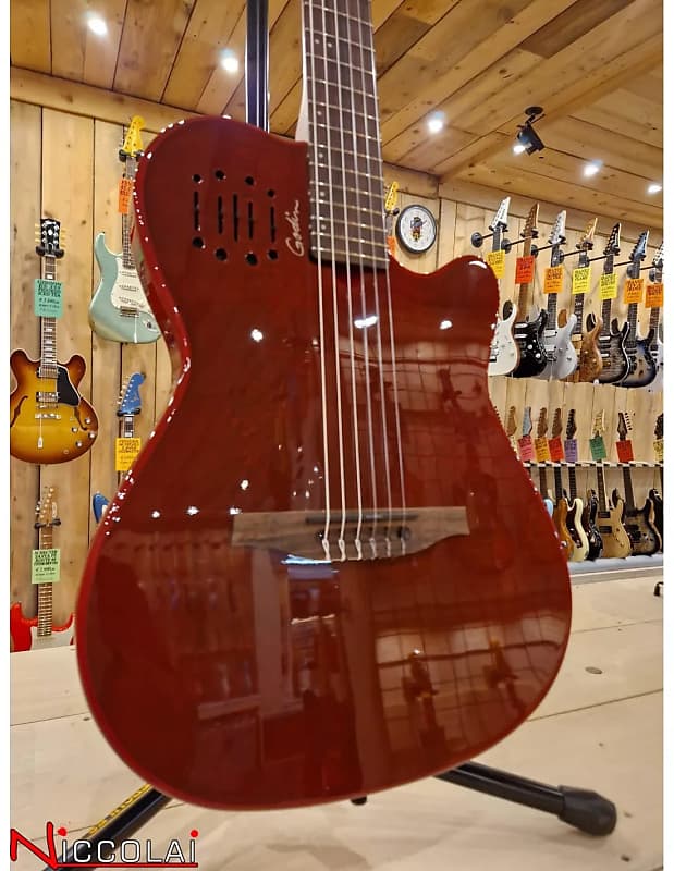 GODIN Multiac Mundial Aztek Red | Reverb