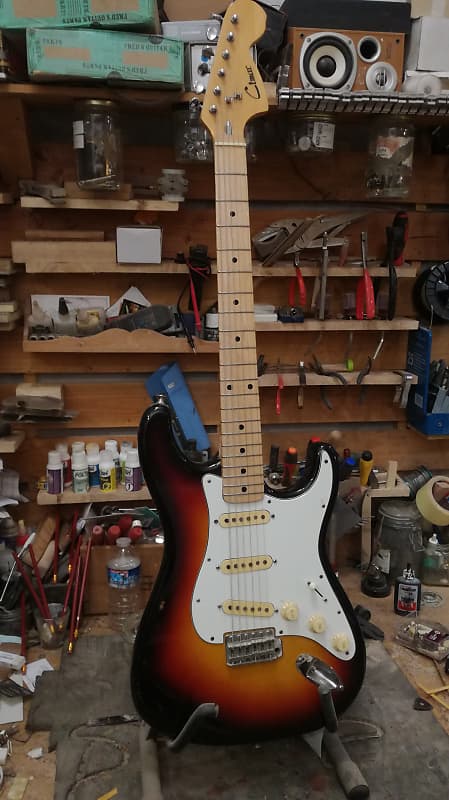 Cimar Stratocaster 1976 Sunburst | Reverb