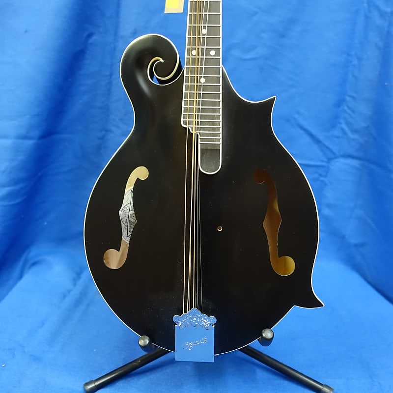 Ozark Mandolin F Model Electric Laminated Black | Reverb UK