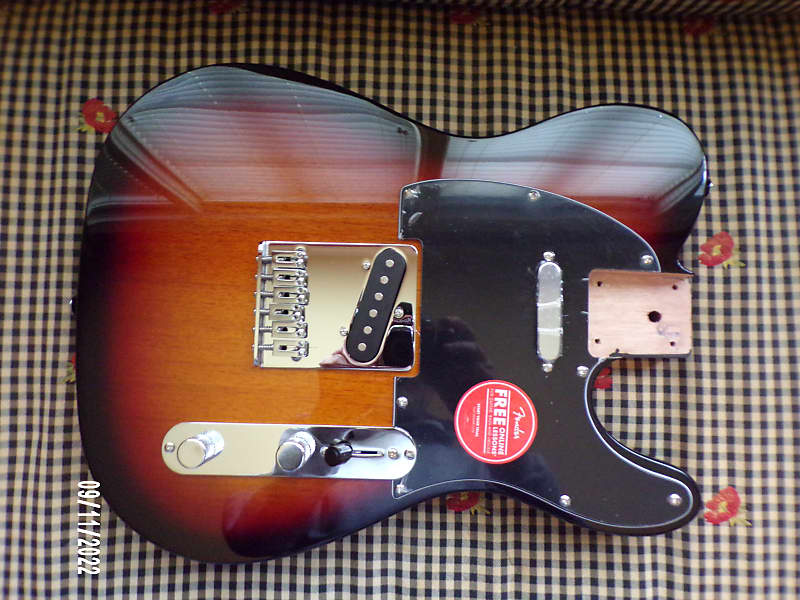 Squier Affinity Telecaster 2021 3-Color Sunburst Loaded Body | Reverb