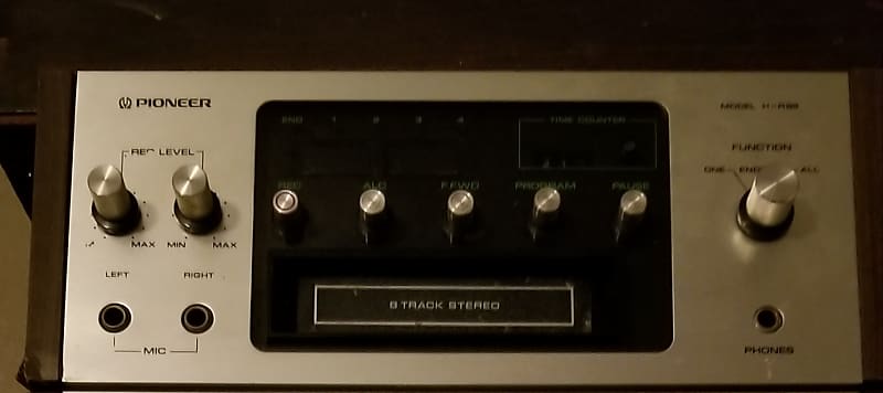 Pioneer 8 Track Tape Cartridge Player Recorder Deck H-R99 | Reverb