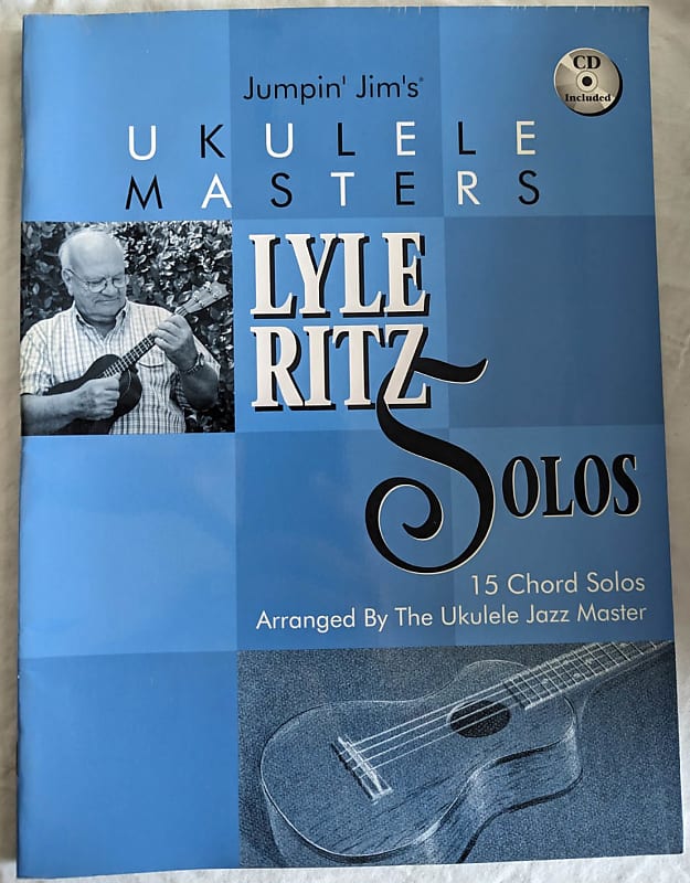Lyle Ritz Jumpin' Jum's Ukulele Masters Solos with CD Sheet | Reverb