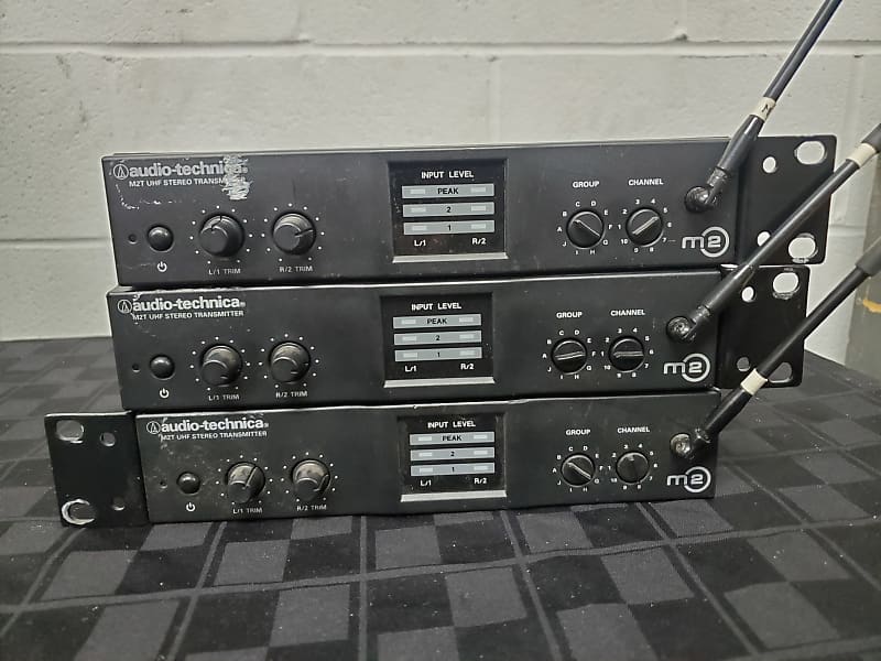 3 Audio-Technica M2T Transmitter Units | Reverb