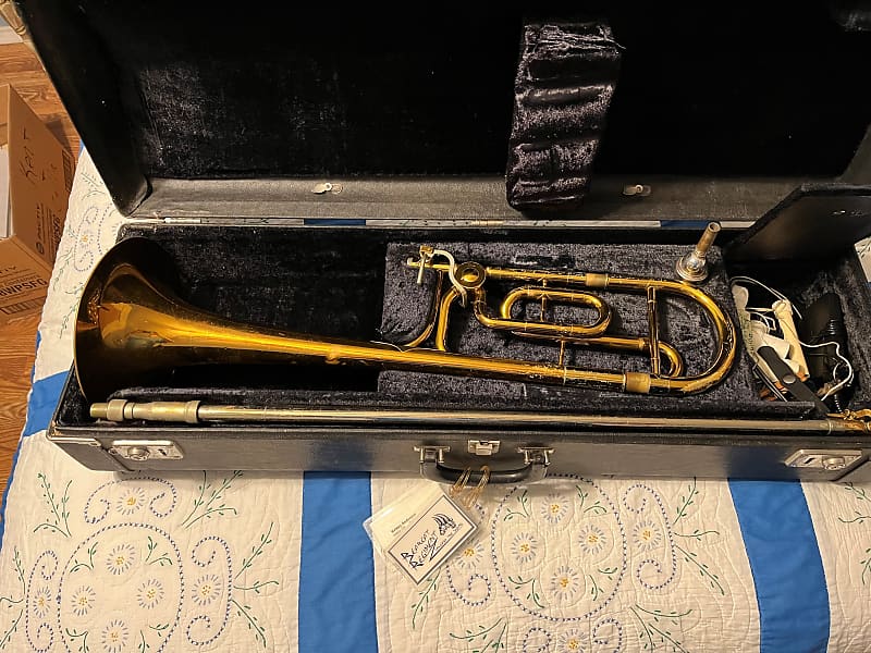 King 4B Trigger Trombone 1980 - Brass | Reverb