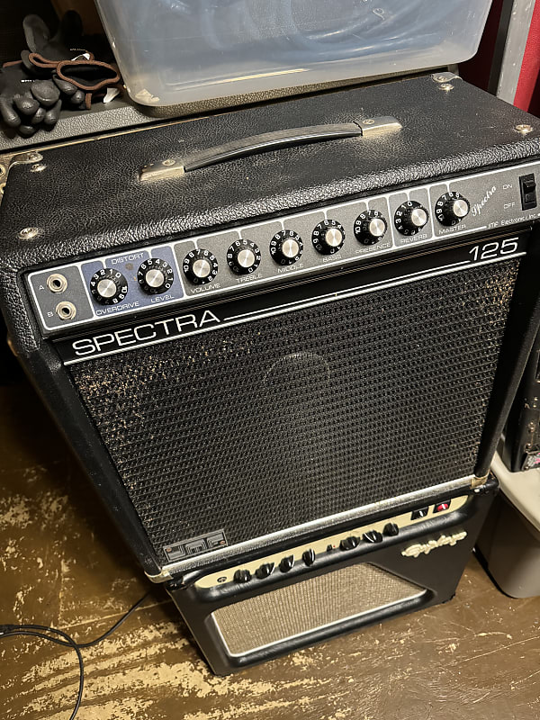 Spectra 125 amplifier combo. Solid state 1980s - Black | Reverb