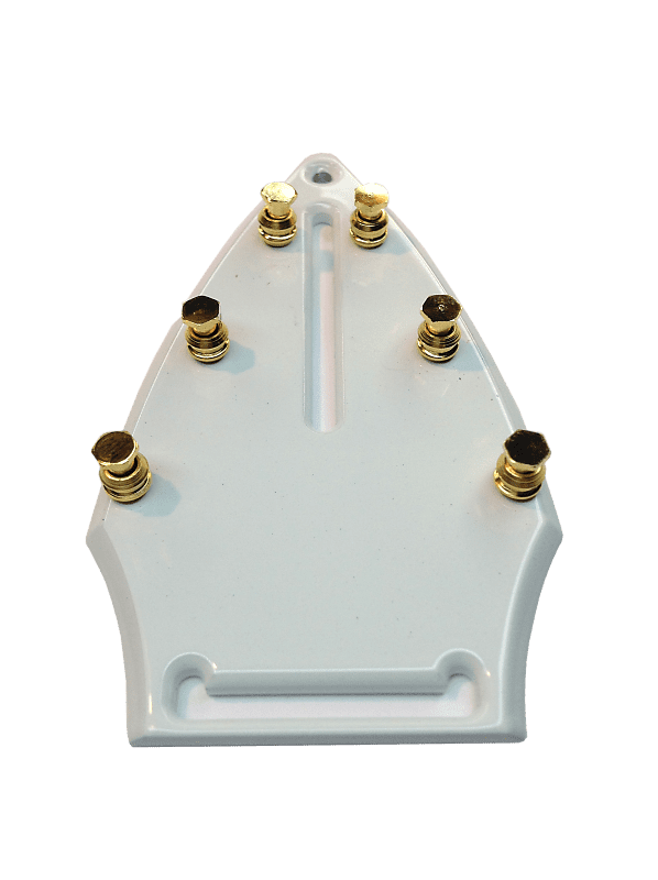 String Butler V5 White with Gold Pins and Rollers - Free | Reverb